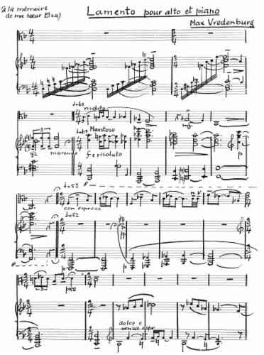 Over Max Vredenburg, een Nederlandse componist die bijna niemand meer ...